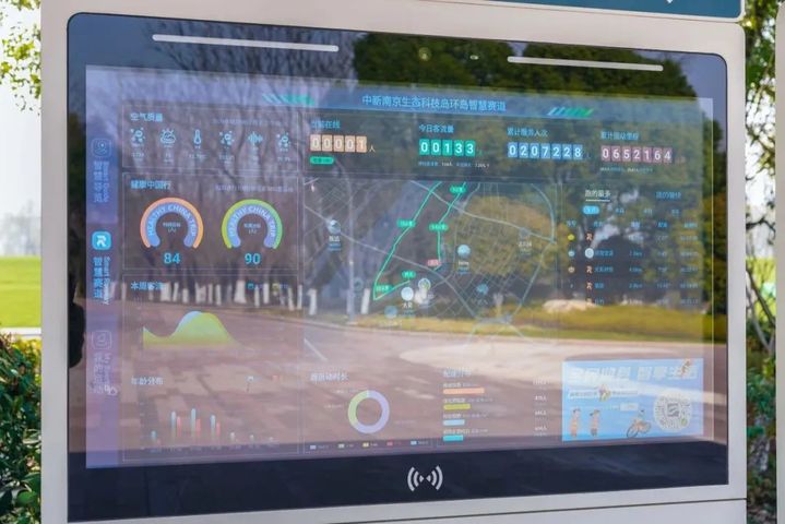 Check out smart race track at Singapore Nanjing Eco Hi-Tech Island ...