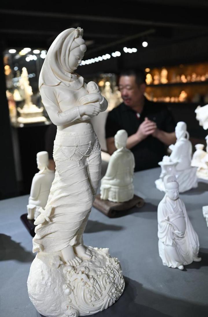 Ceramic industry sees robust growth in SE China's Dehua County_inJiangsu